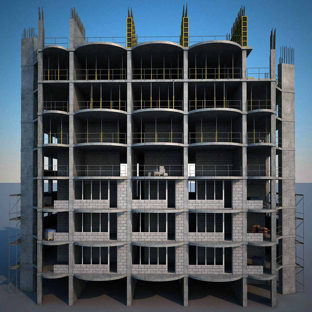 3d 3ds building construction v3