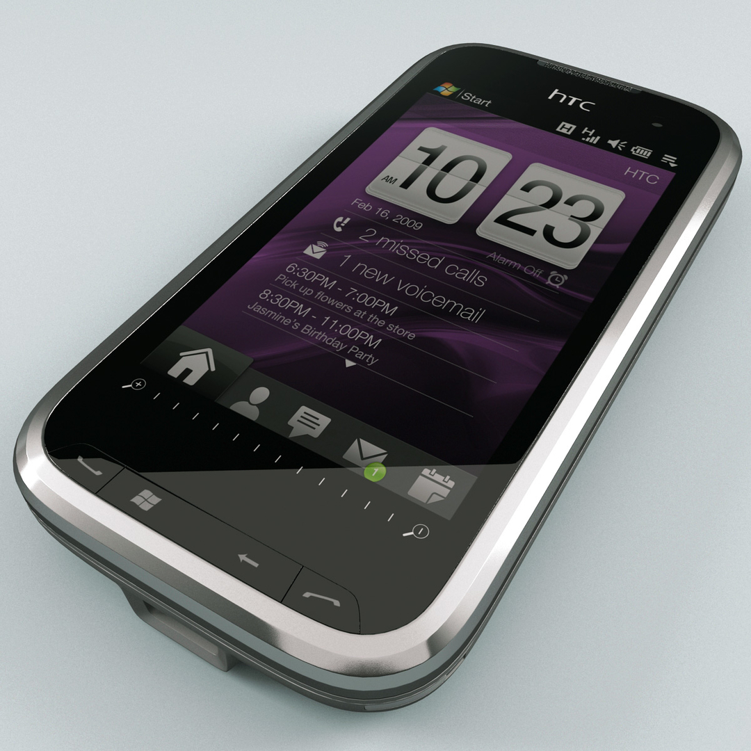 3d model htc touch pro 2