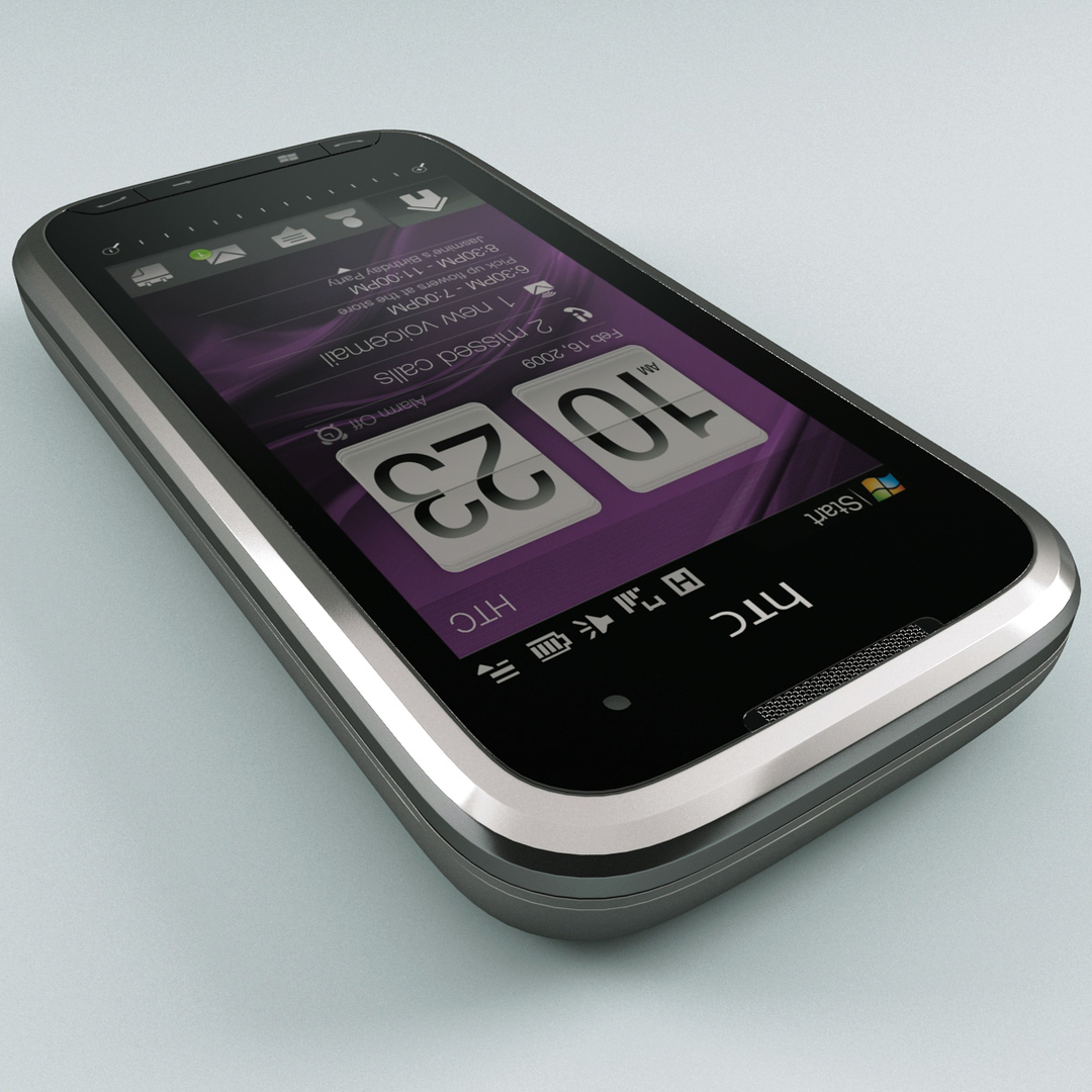 3d model htc touch pro 2