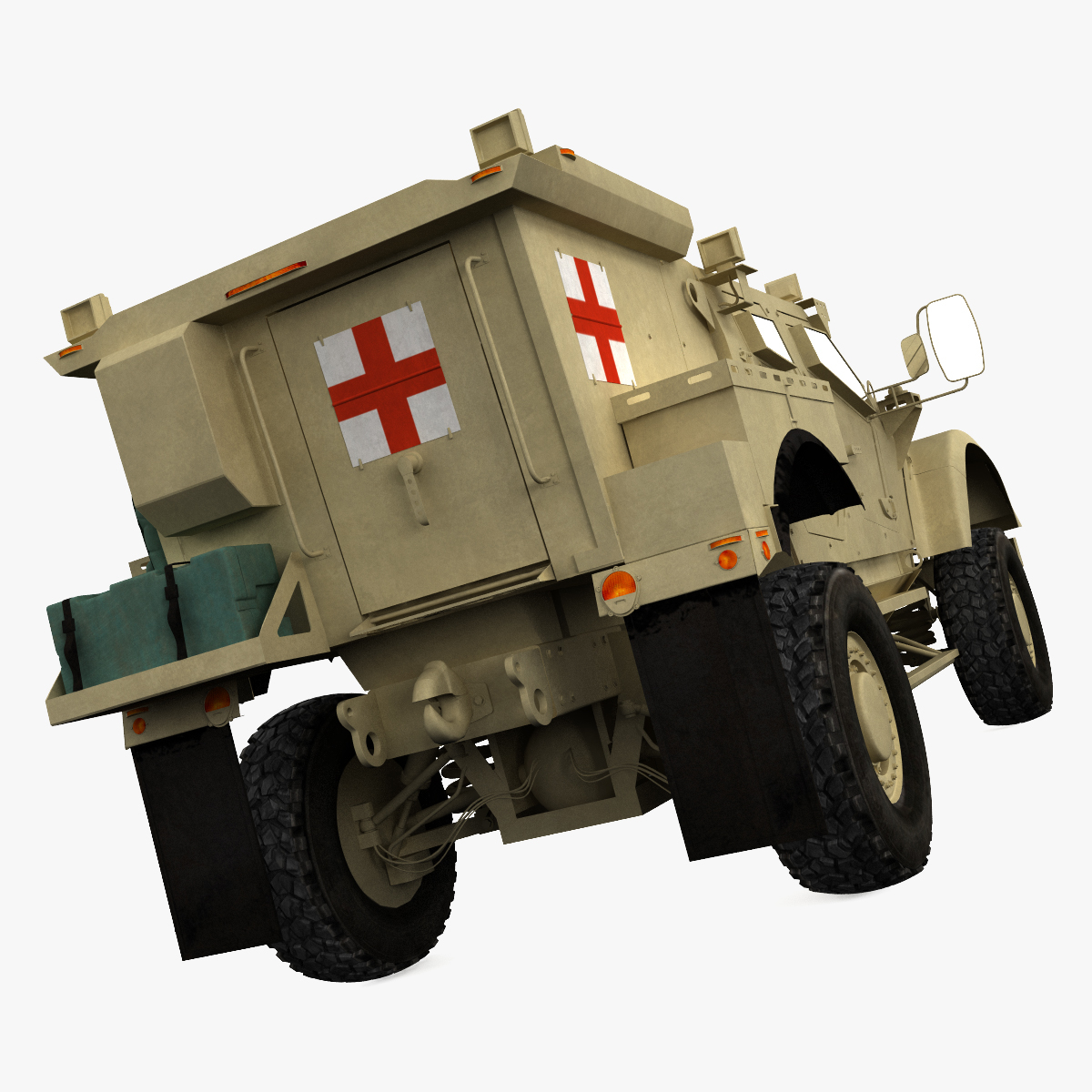 3d m-atv tactical ambulance