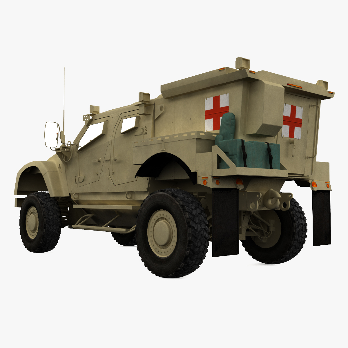 3d m-atv tactical ambulance