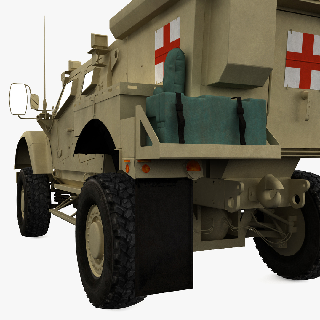 3d m-atv tactical ambulance