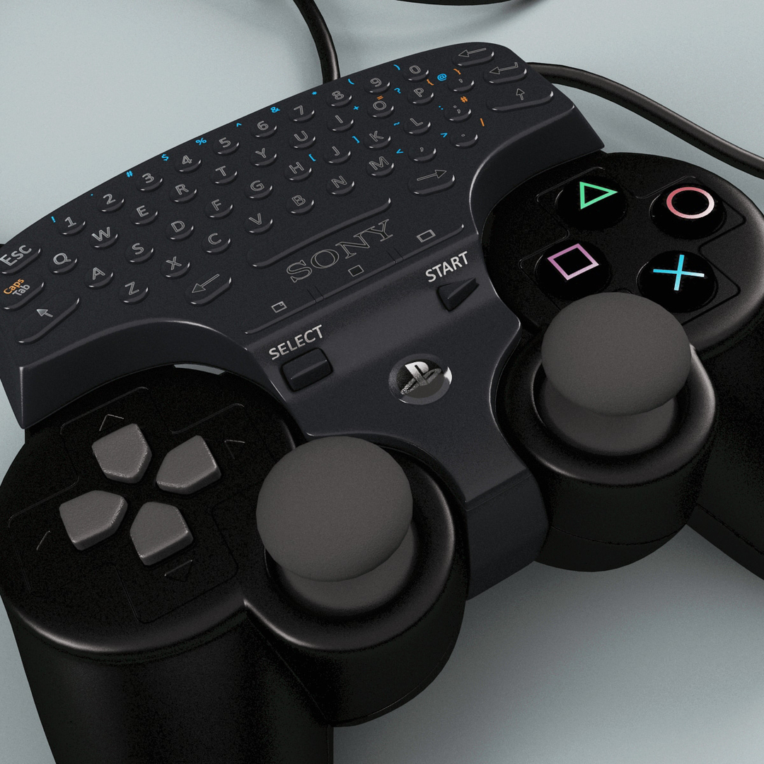max sony ps2 controller keyboard