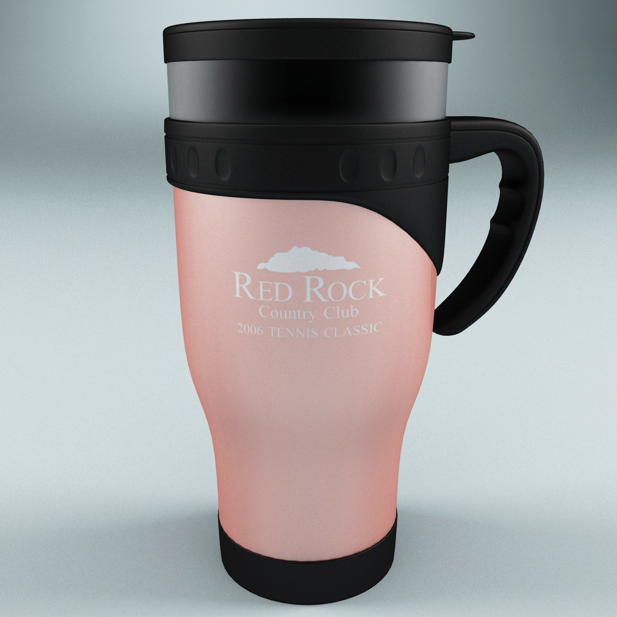 3ds max thermo cup red
