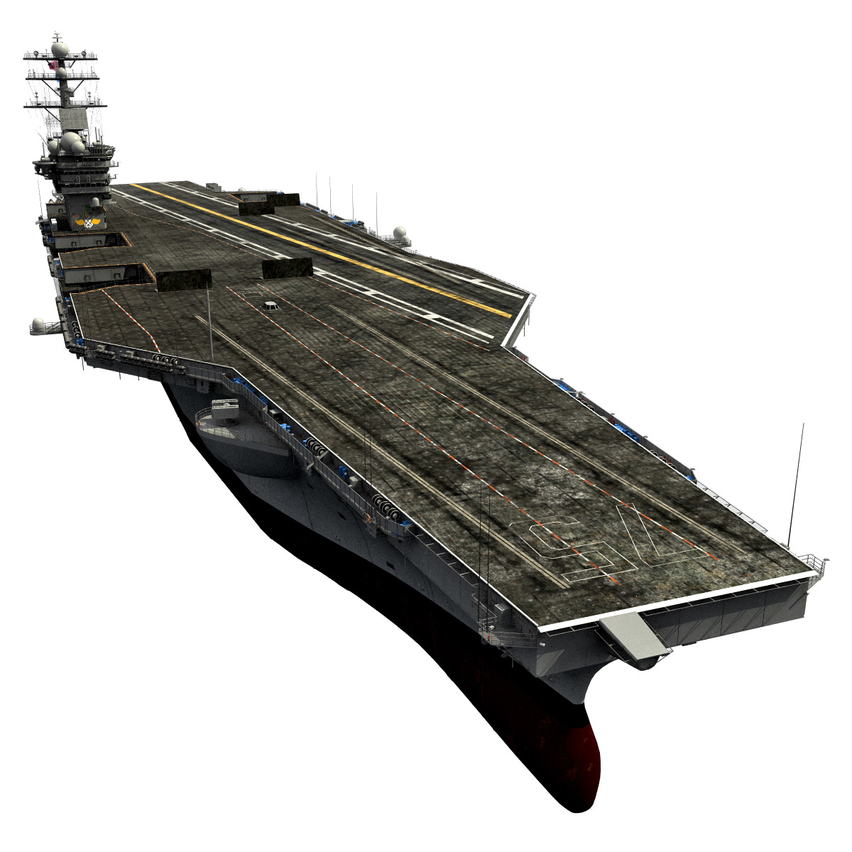 3dsmax uss harry s truman