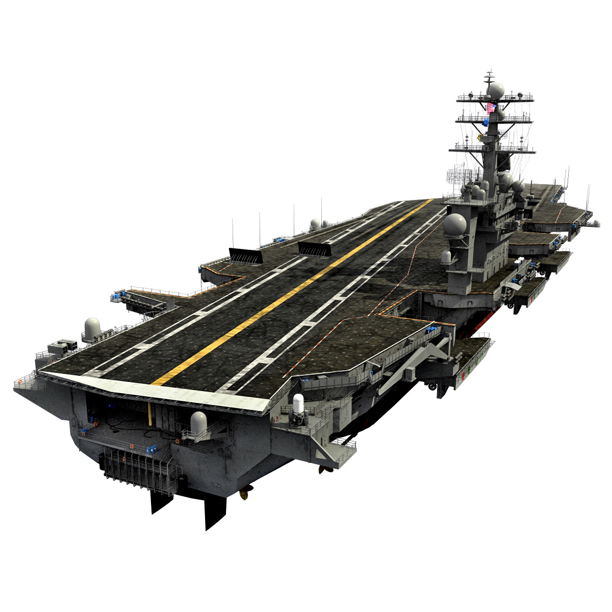 3dsmax uss harry s truman