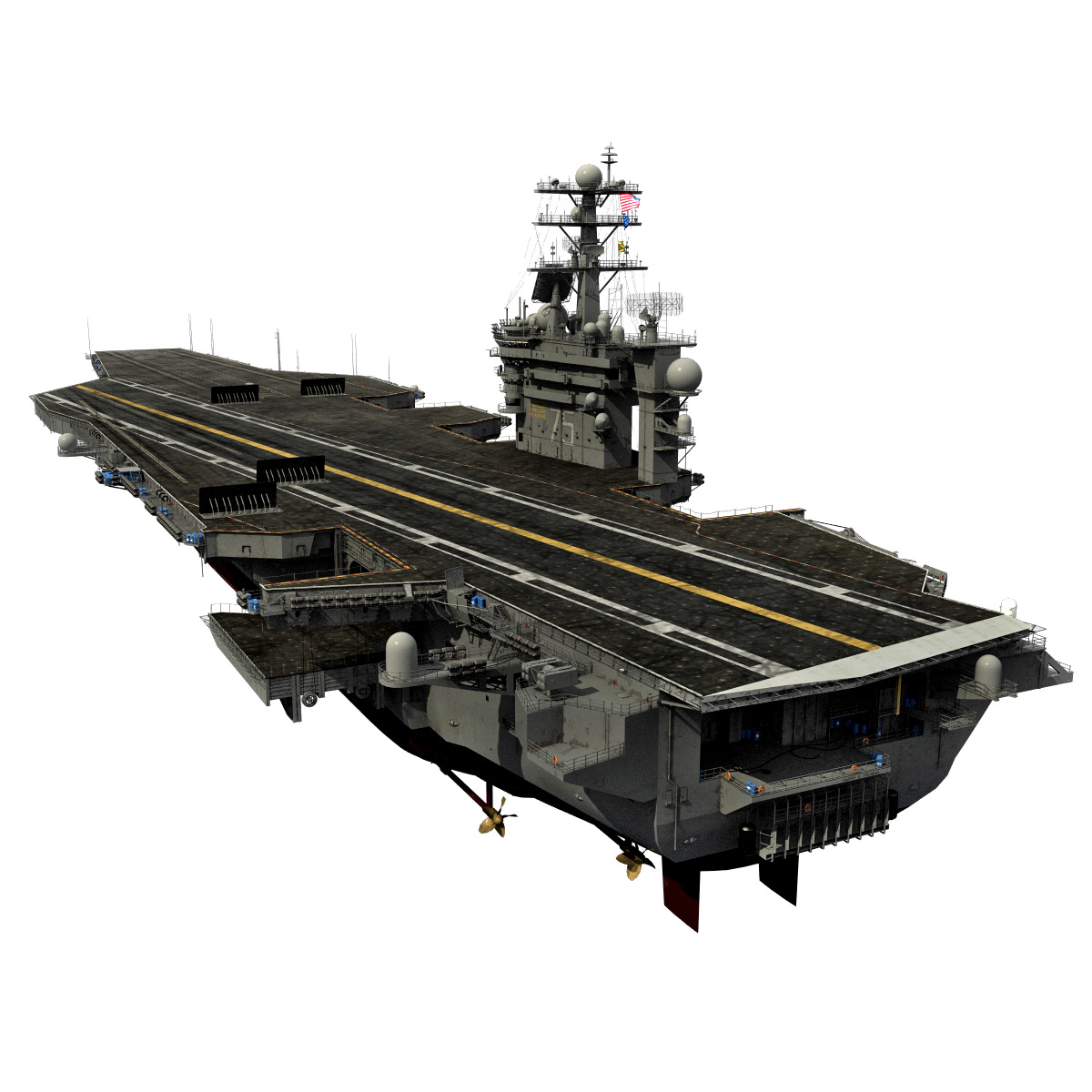 3dsmax uss harry s truman