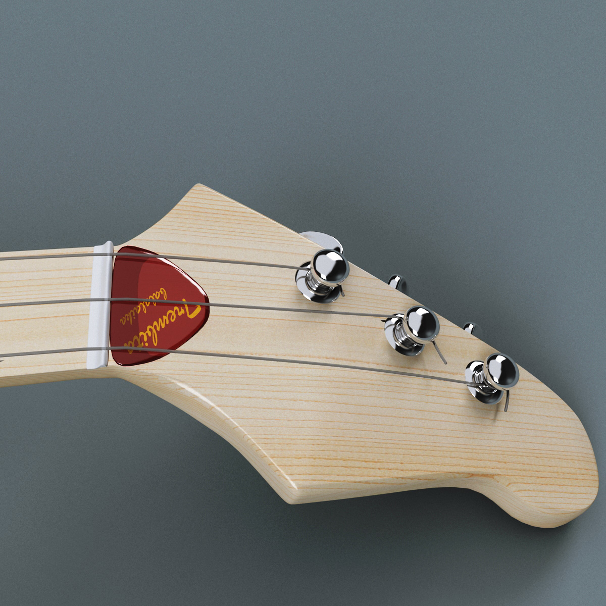 electric balalaika 3d model