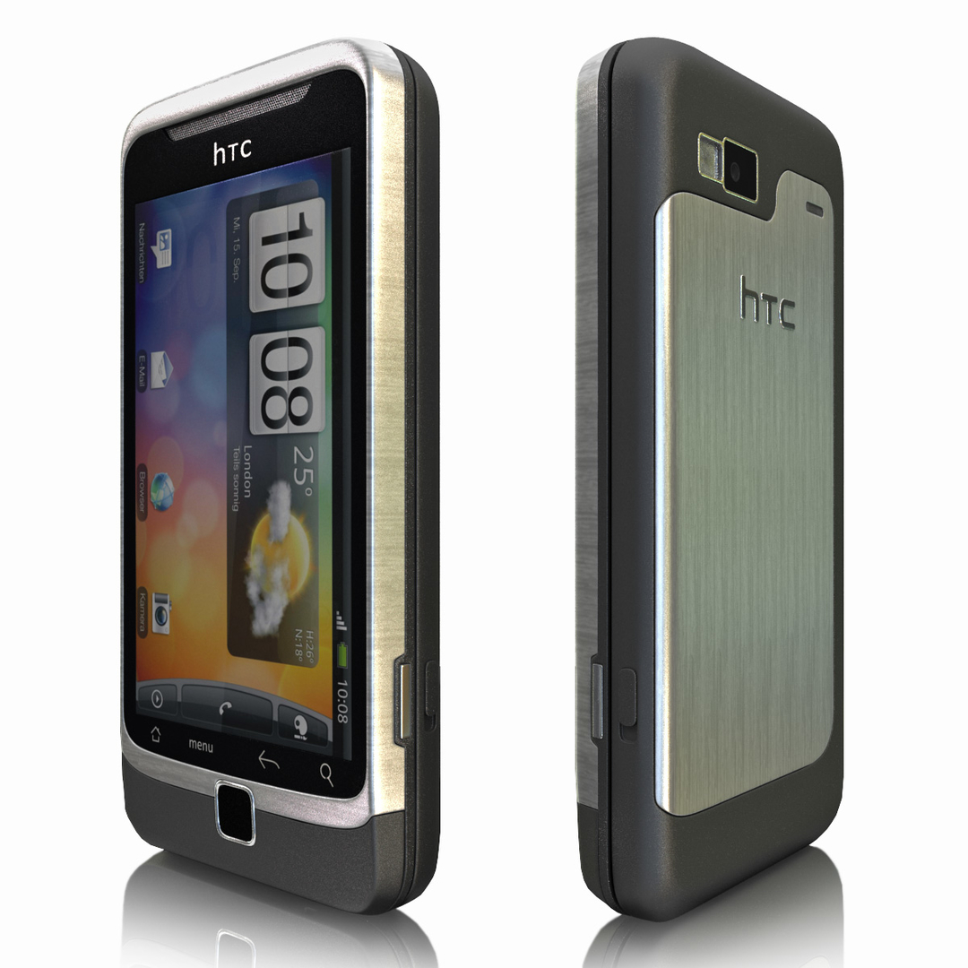 3d htc a7272 desire z model