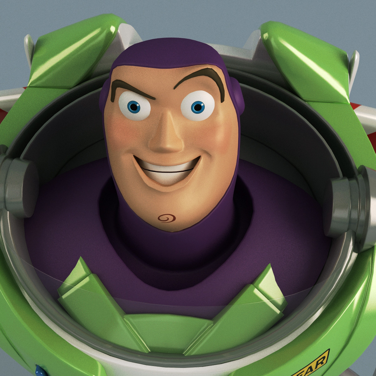 buzz lightyear pose 3 3d model