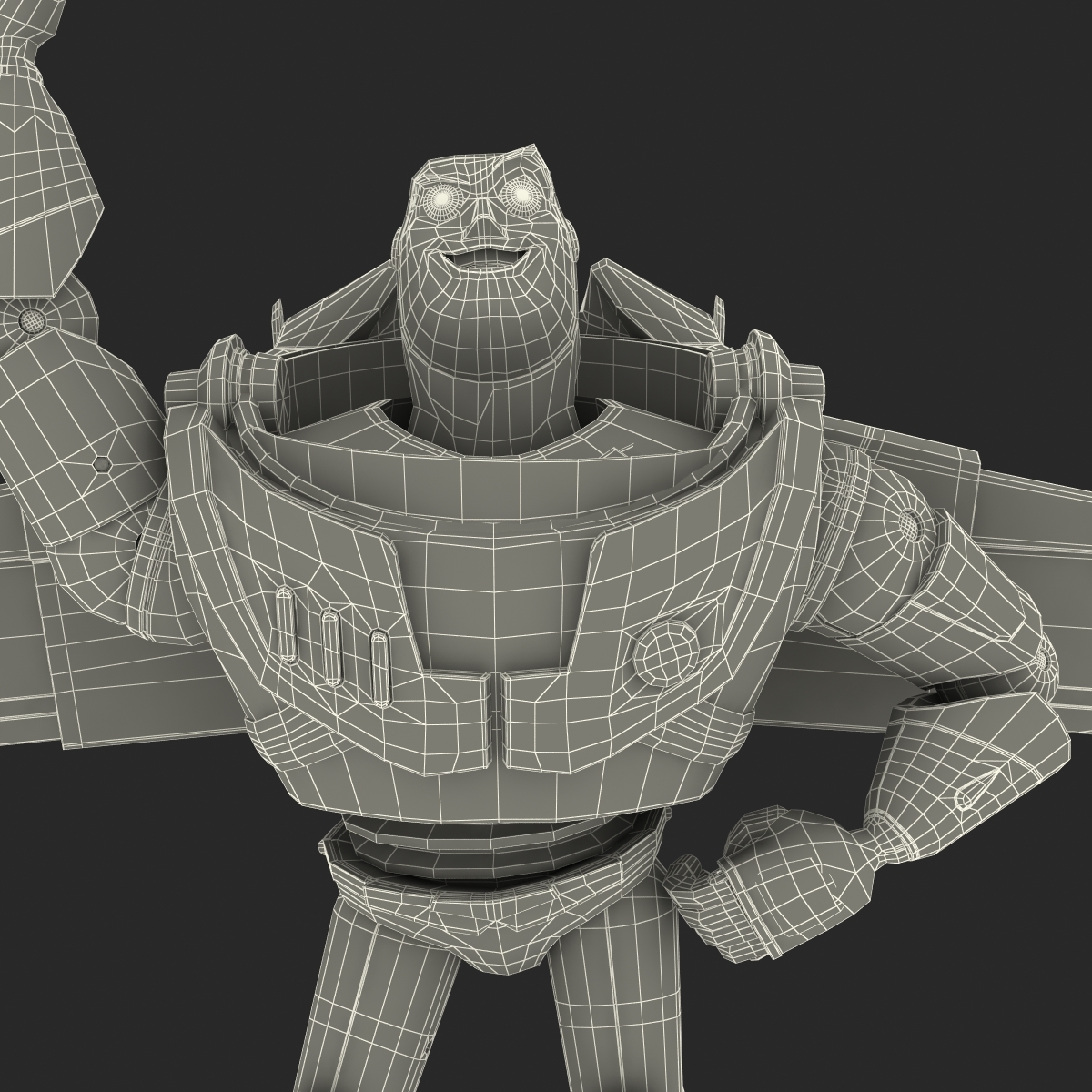 buzz lightyear pose 3 3d model