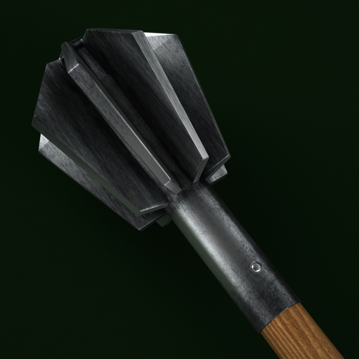 3d medieval mace v5 model