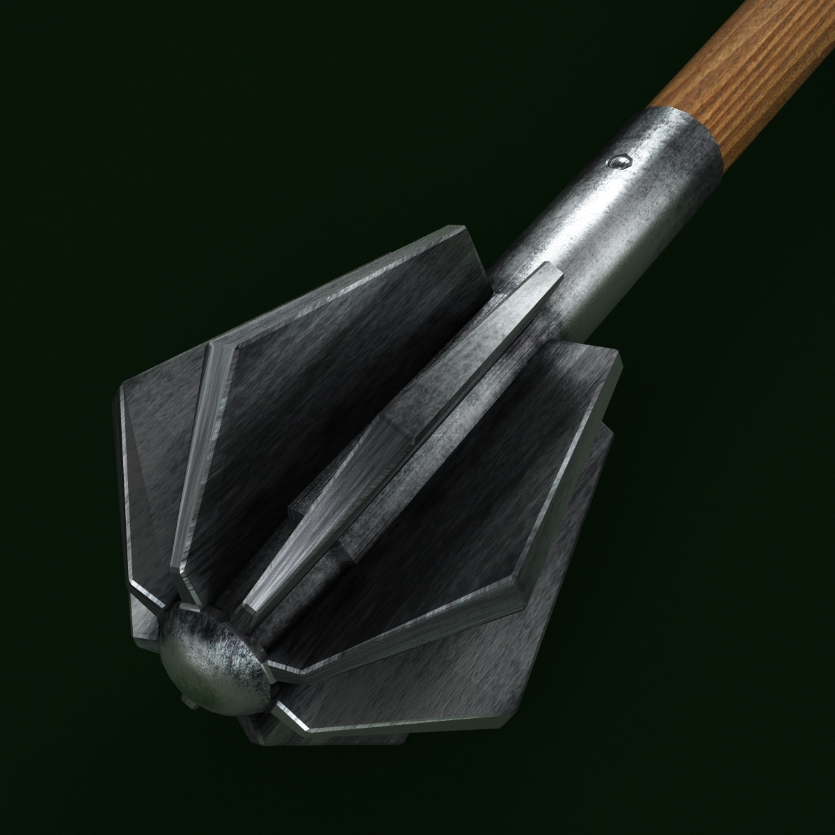 3d medieval mace v5 model