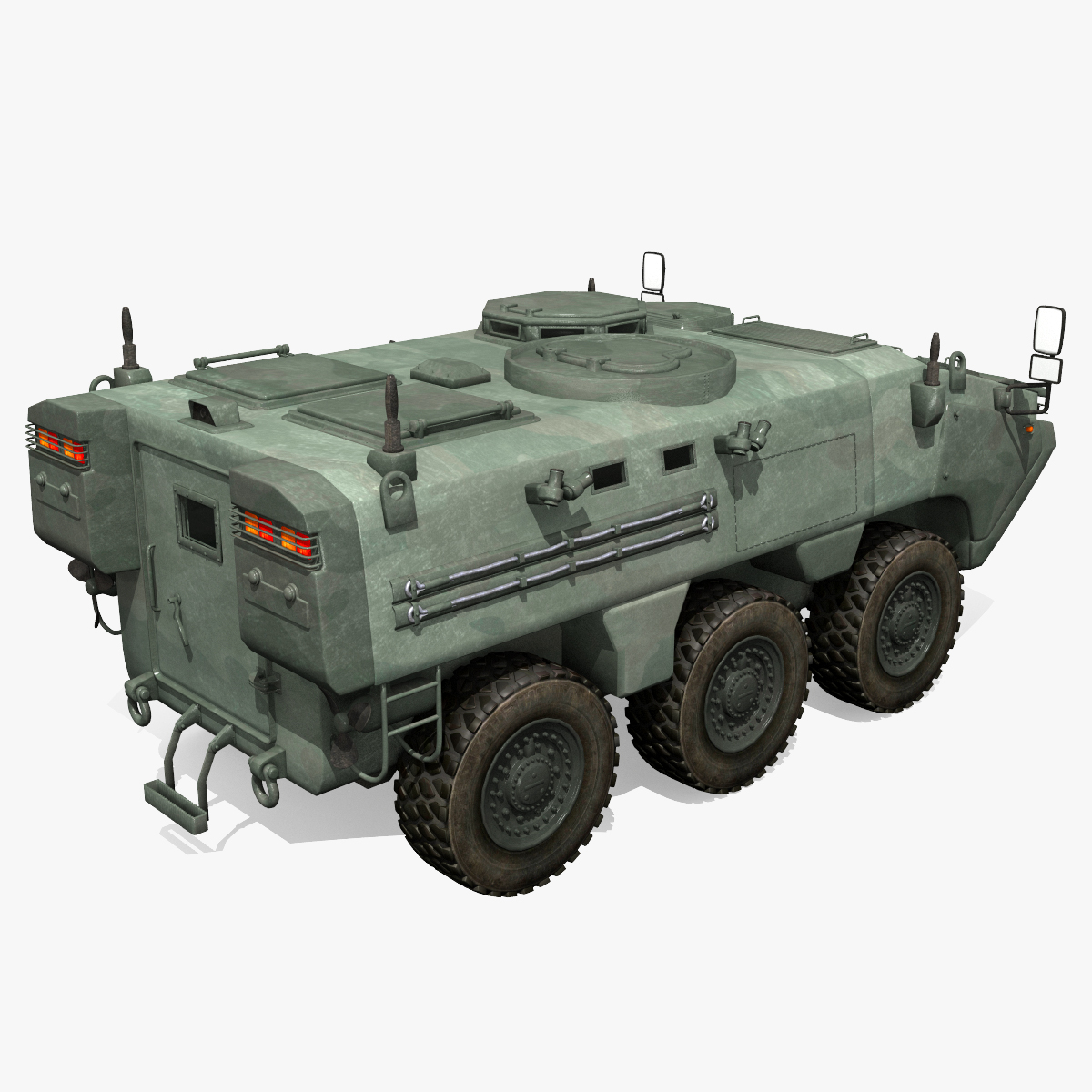 3d max realistic arma 6x6 turkey