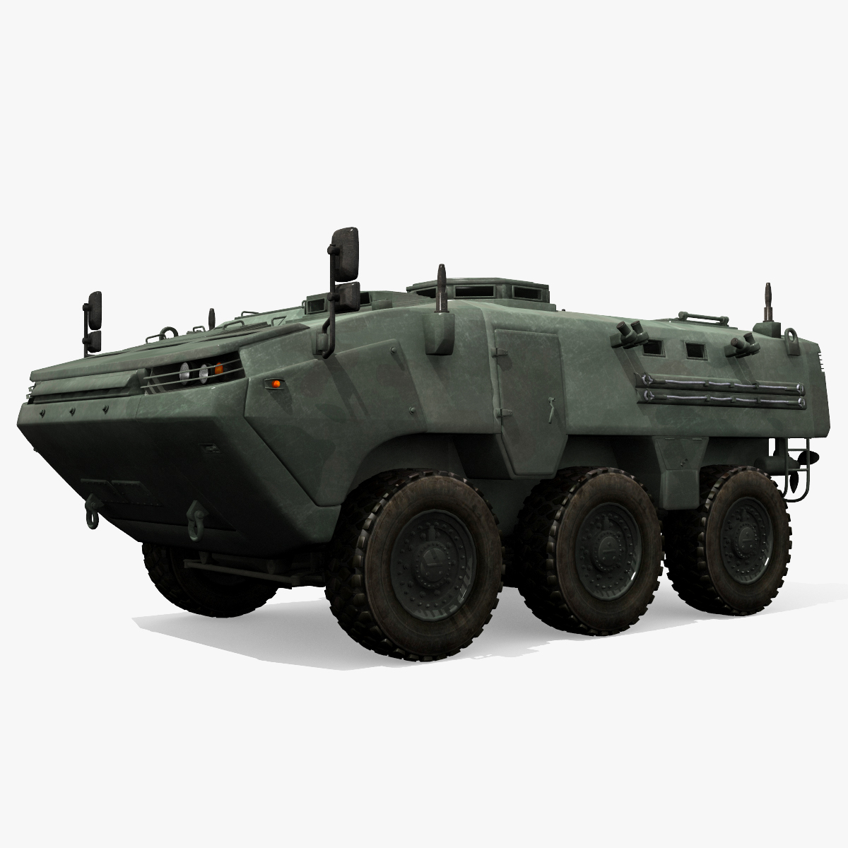 3d max realistic arma 6x6 turkey