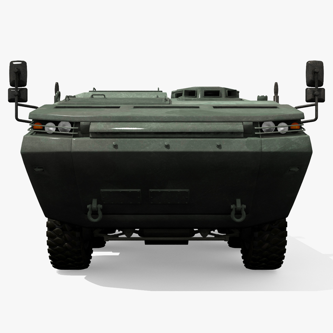 3d max realistic arma 6x6 turkey