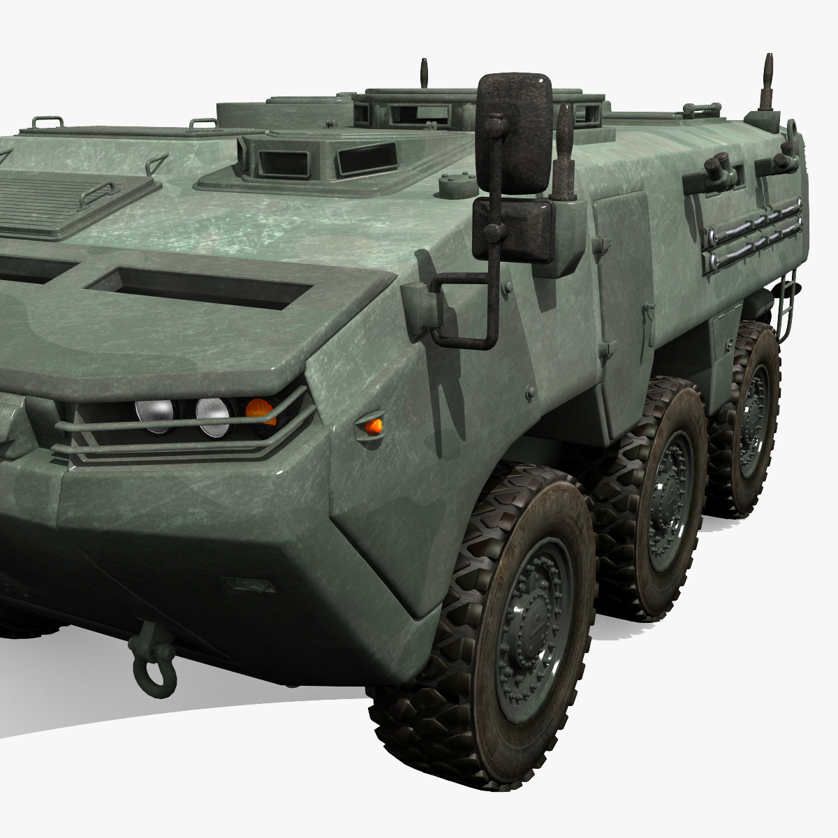 3d max realistic arma 6x6 turkey