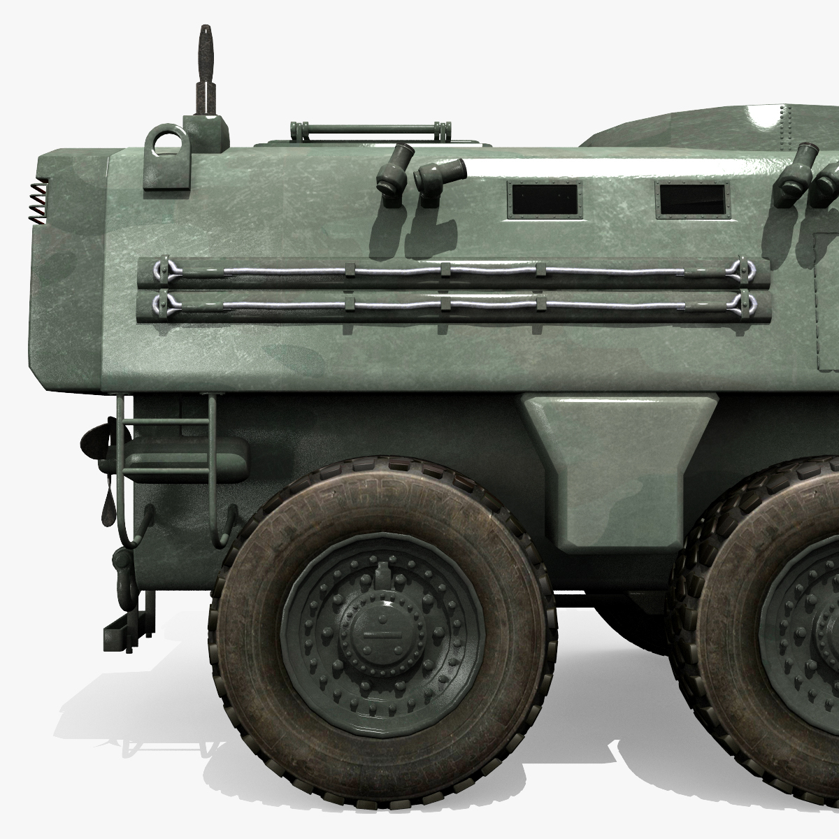 3d max realistic arma 6x6 turkey