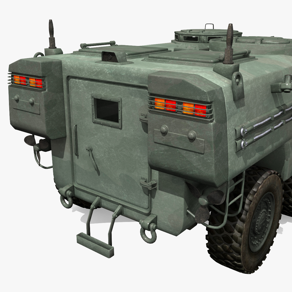 3d max realistic arma 6x6 turkey