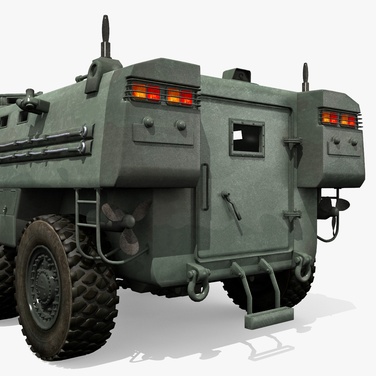 3d max realistic arma 6x6 turkey