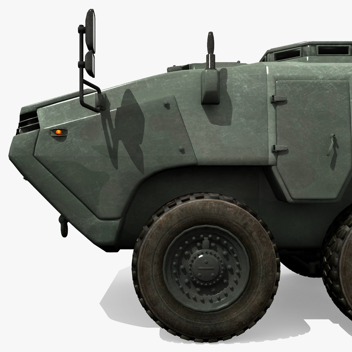 3d max realistic arma 6x6 turkey