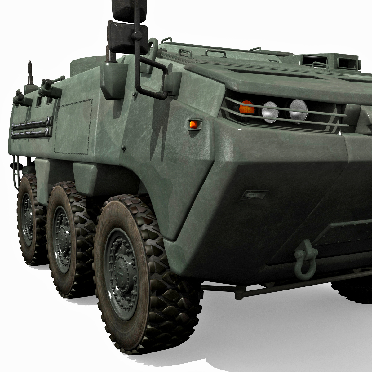 3d max realistic arma 6x6 turkey