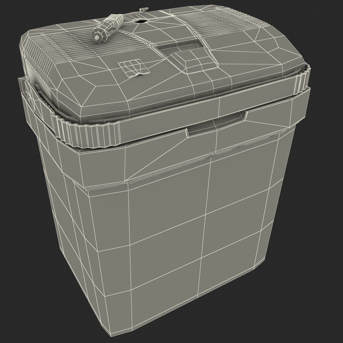 ice chest 3d model