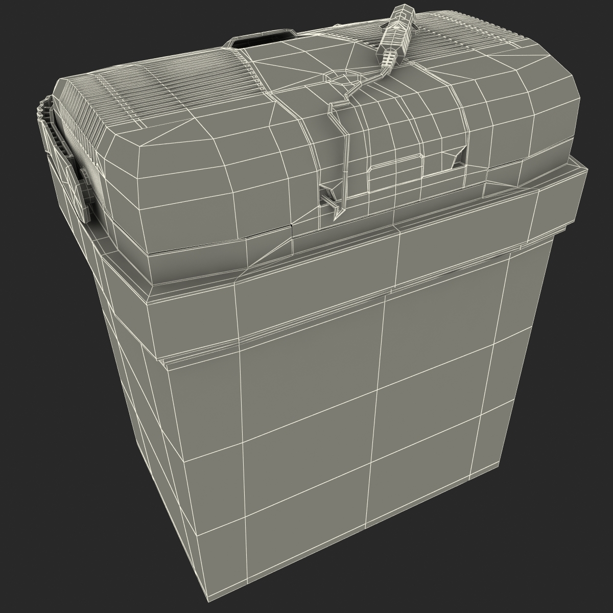 ice chest 3d model