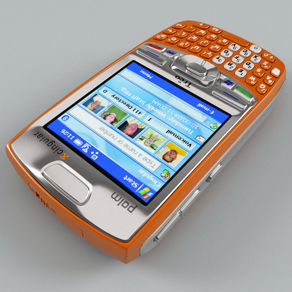 3d palm treo 750 orange