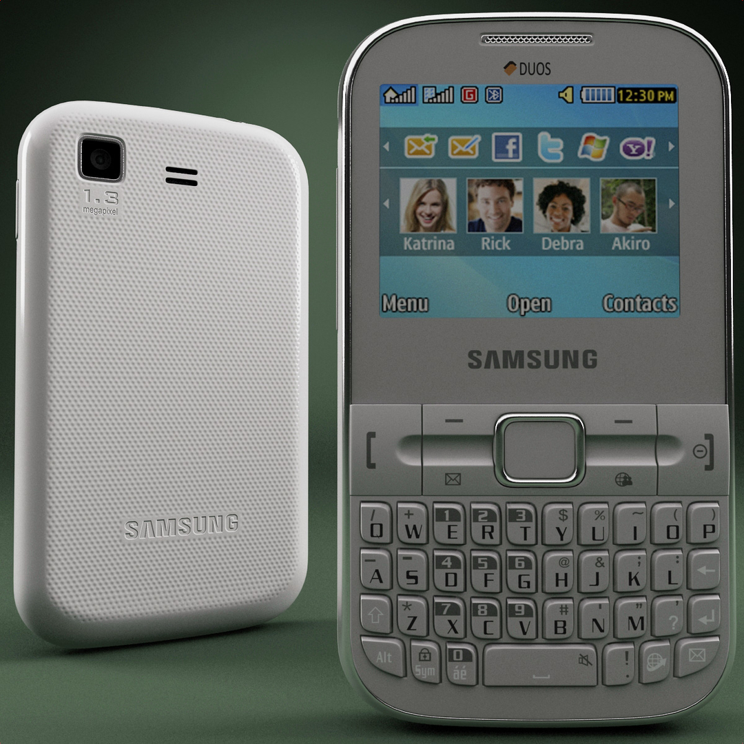 3d model samsung c3222