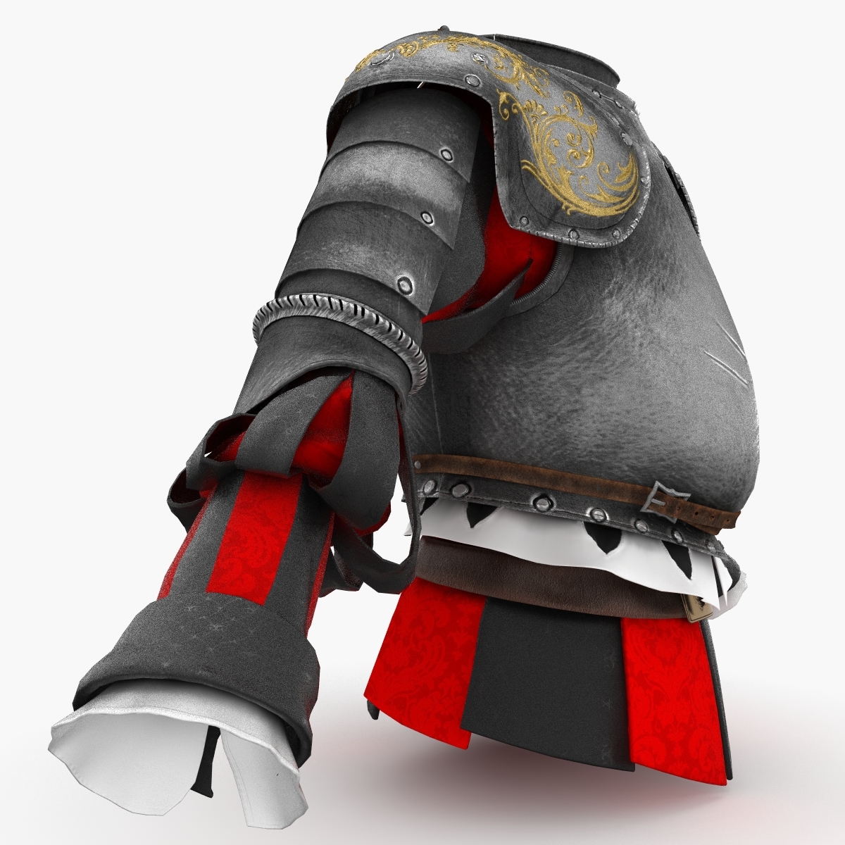 Swiss Guardsmen Armour 3ds 3994