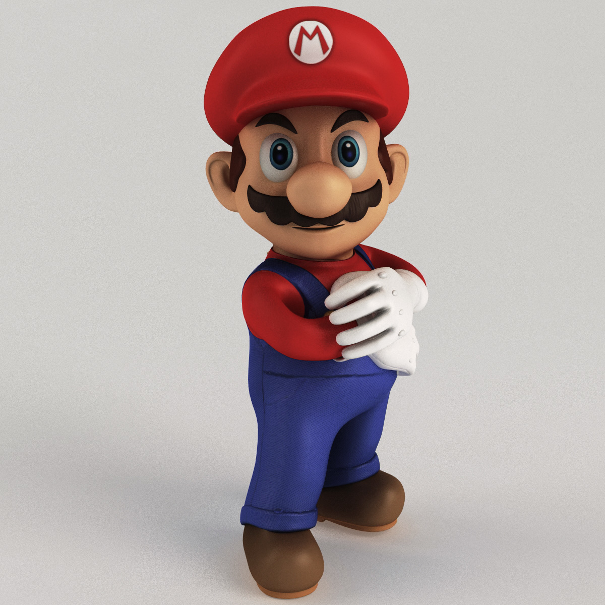 3ds max super mario pose2