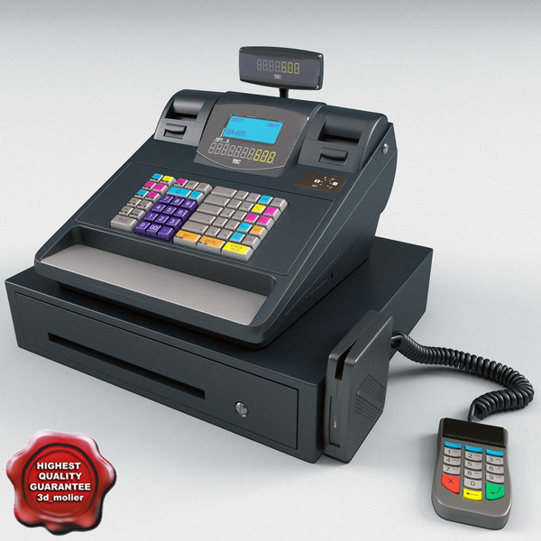cash registers barcode scanners 3ds