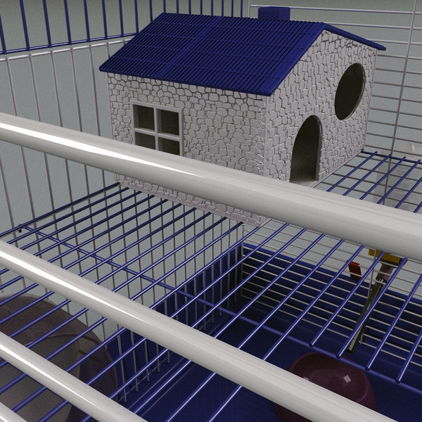 3d animal cages v2