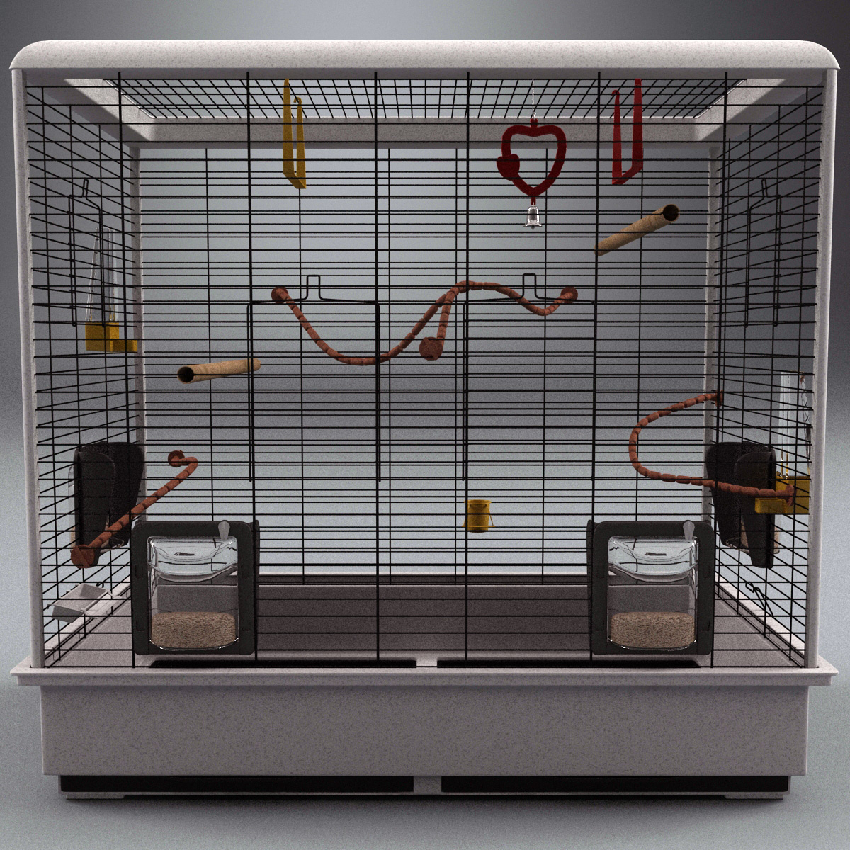 3d animal cages v2