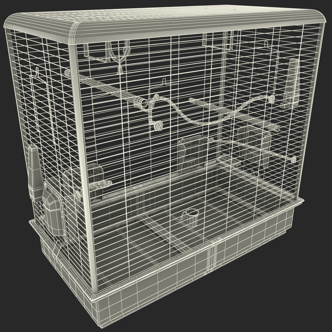 3d animal cages v2