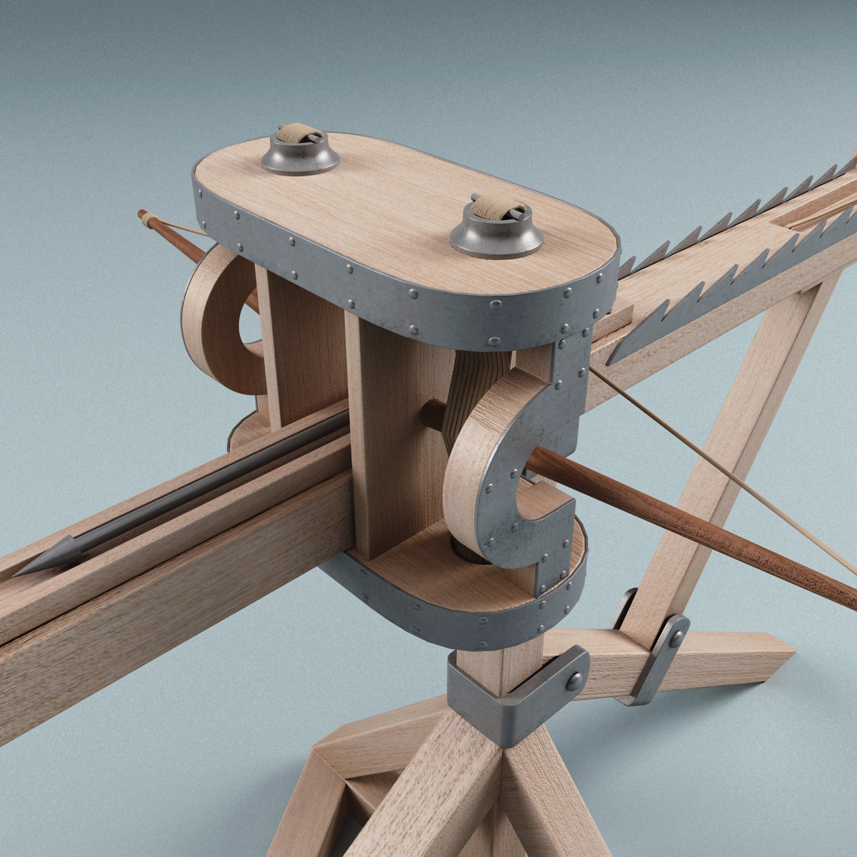 중세 Ballistas 컬렉션 3D 모델 - TurboSquid 616106