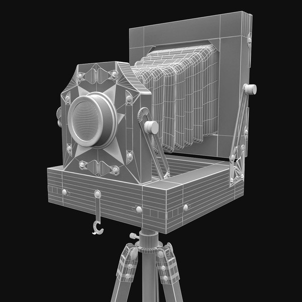 3d antique cameras v1 model