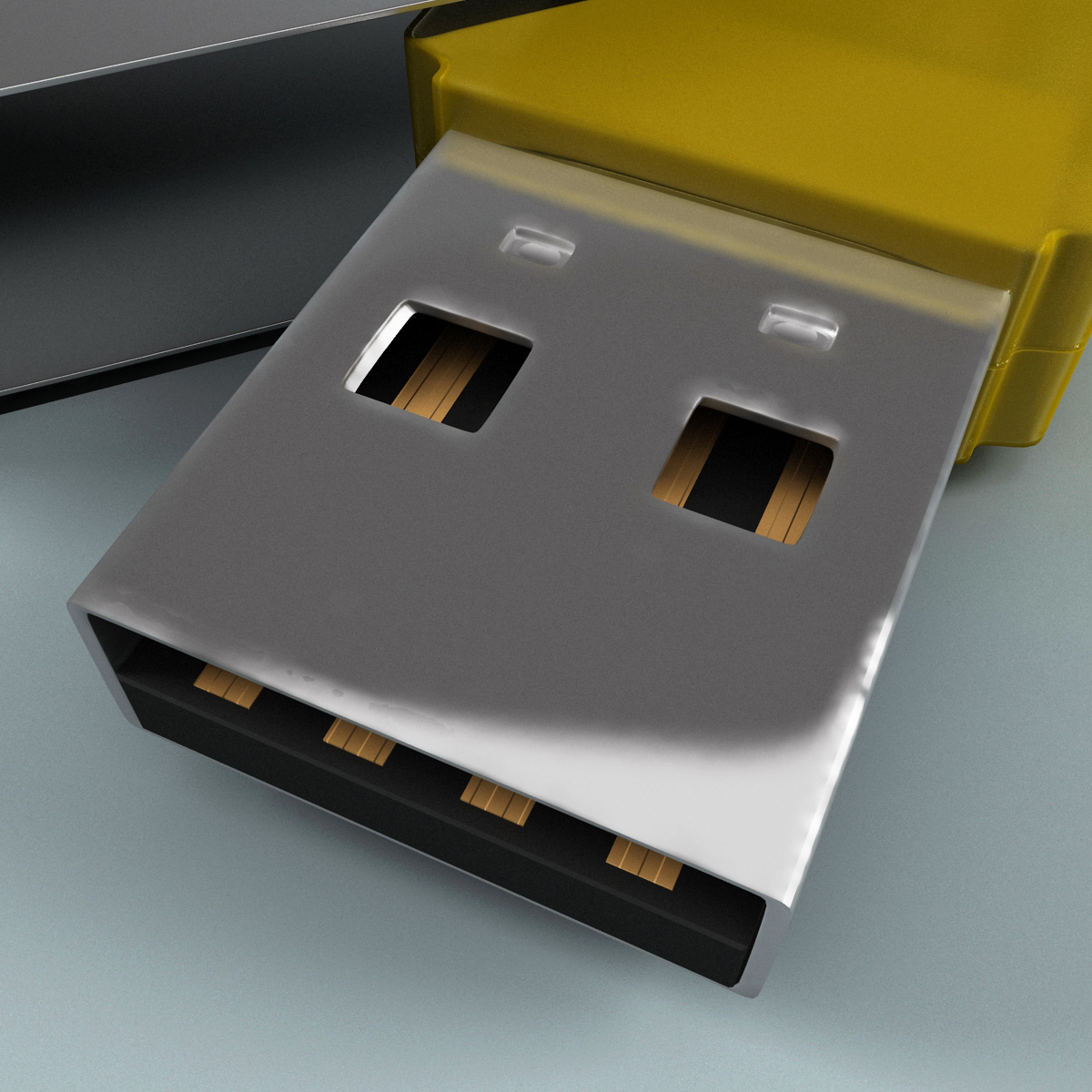 3d model usb flash drives v3