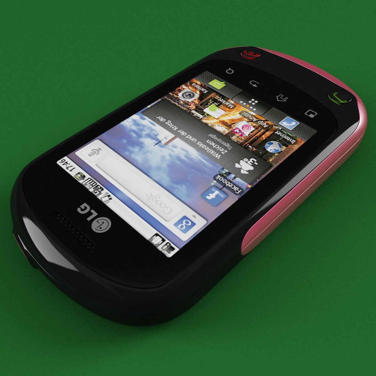3d lg c550 optimus chat