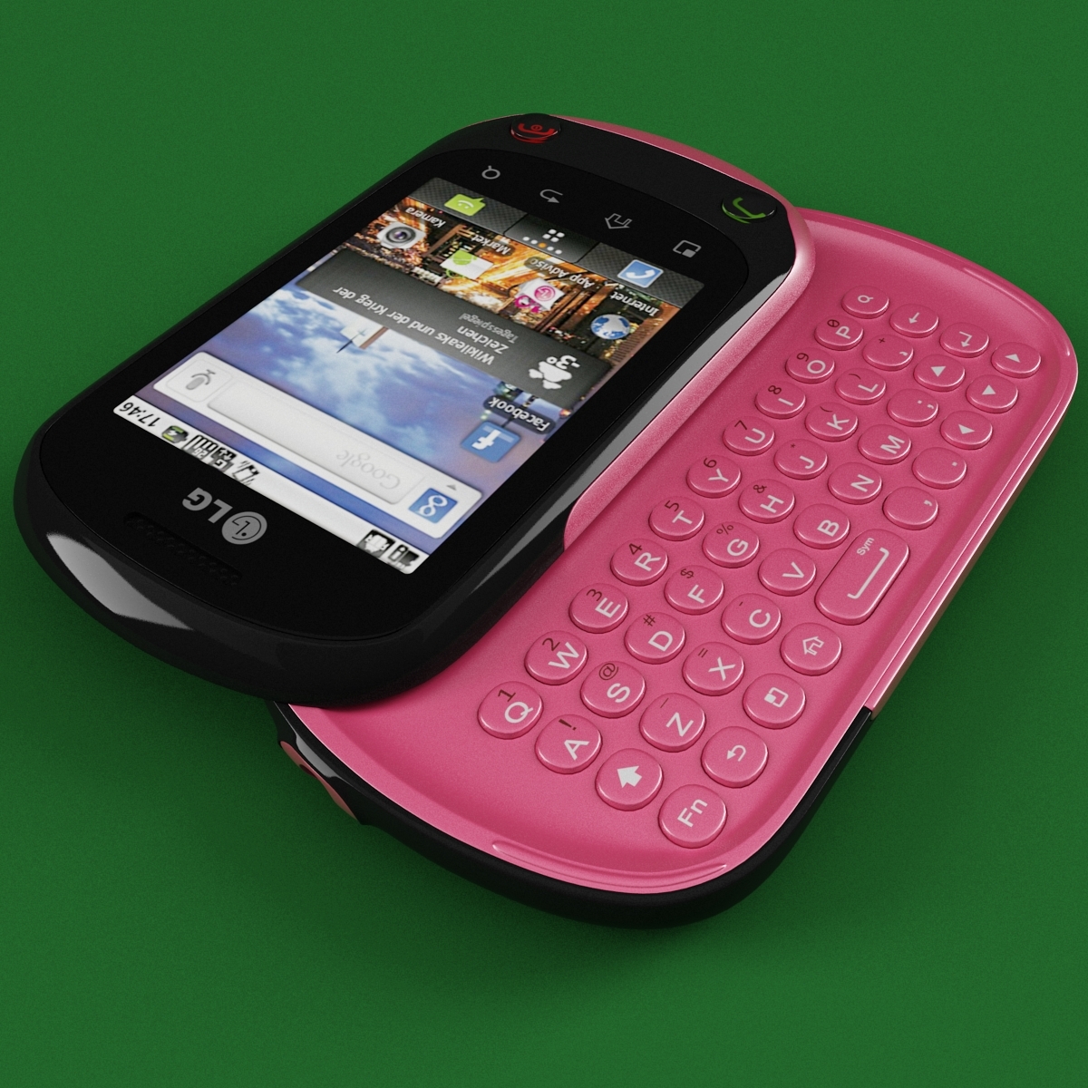 3d lg c550 optimus chat