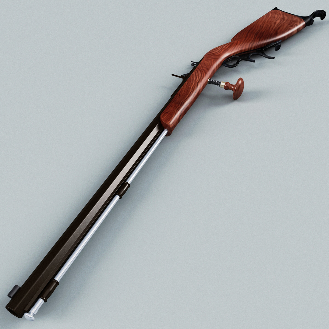 3d old musket model