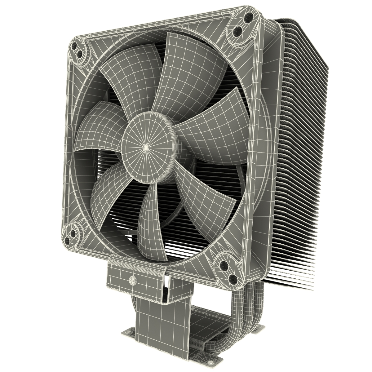 3d model cpu coolers v1