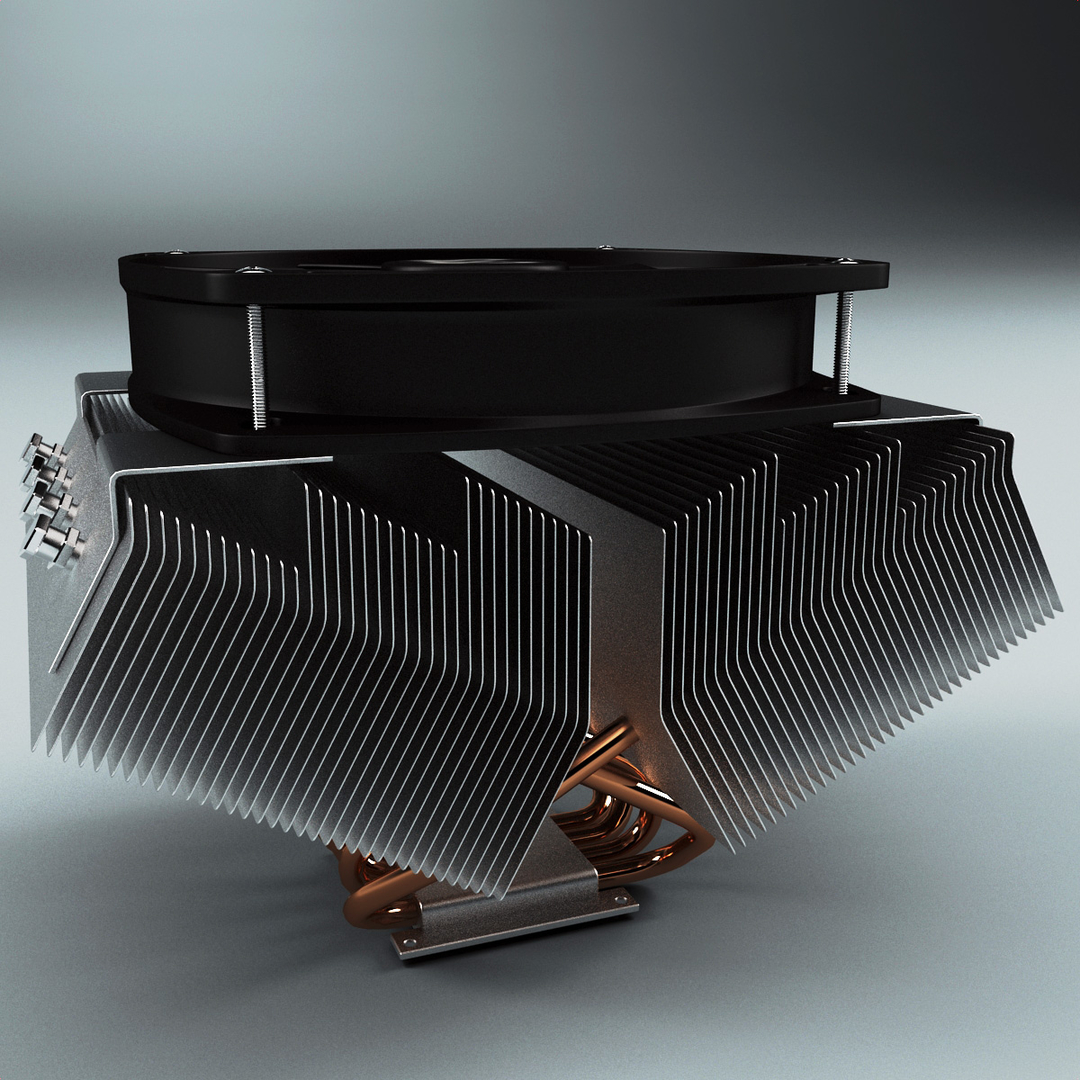 3d model cpu coolers v1