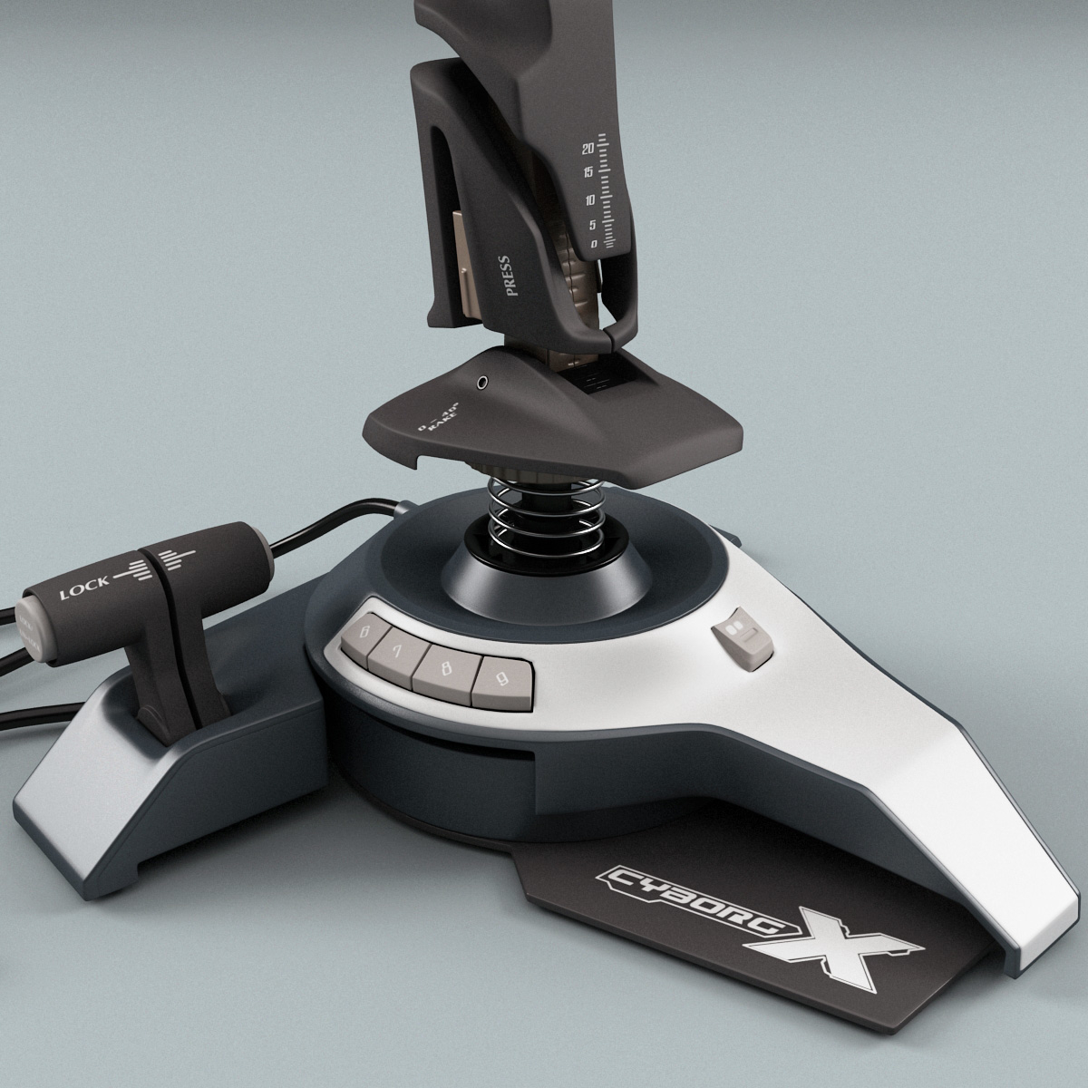 joysticks v2 3d model