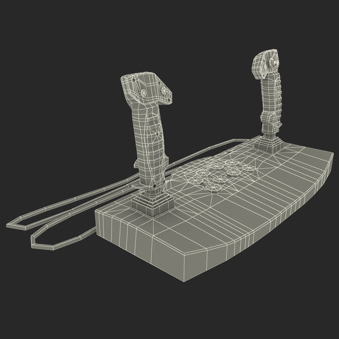 joysticks v2 3d model