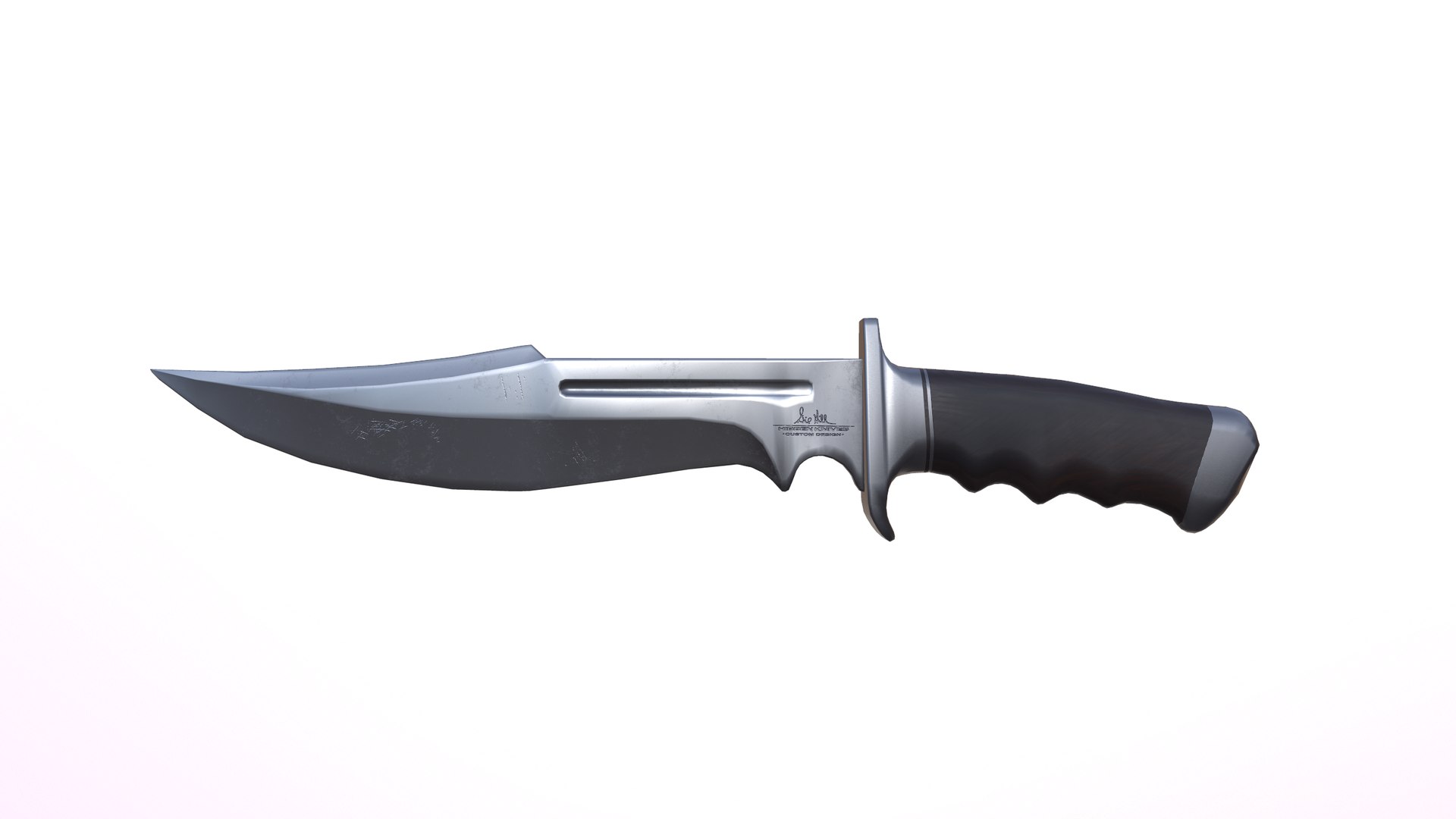 Bowie legionnaire knife 3D model - TurboSquid 1456253
