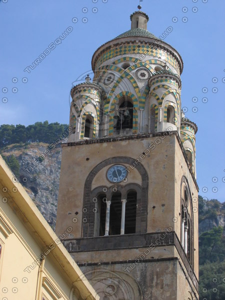 Stock JPEG Amalfi Bell tower
