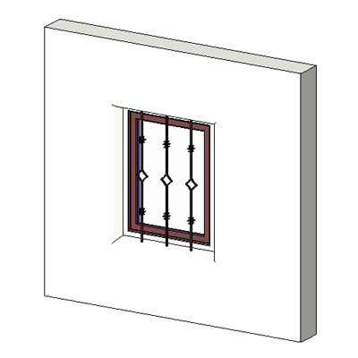 Building Revit Family window