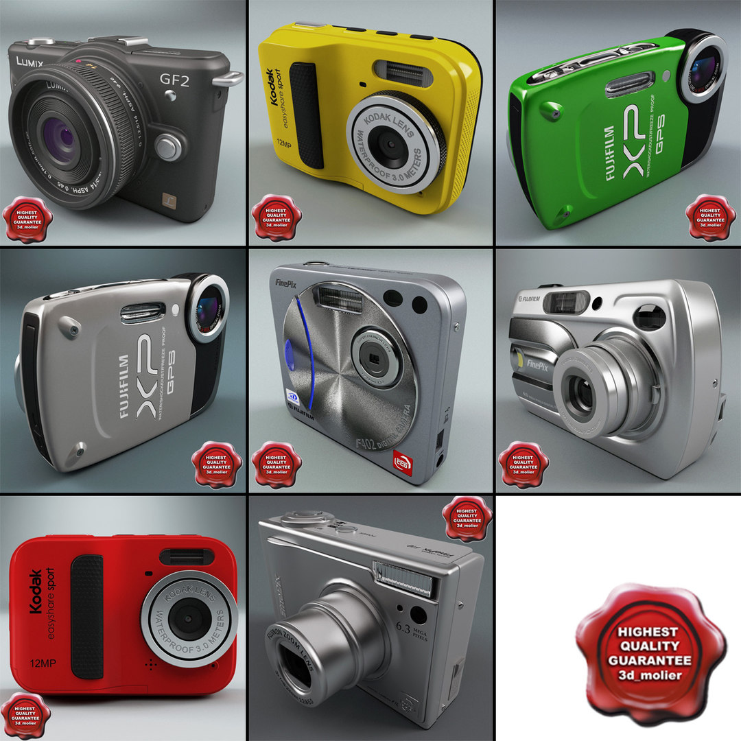 3ds max digital cameras v7